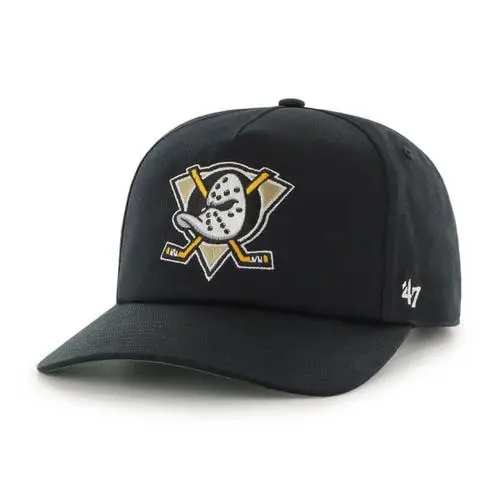 '47 Anaheim Ducks Nantasket Captain Adjustable Hat - Black