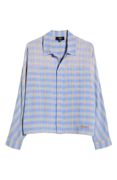 REPRESENT Santa Monica Flannel Button-front Shirt