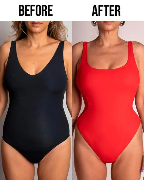 TA3 Mega Sculpting Scoop Neck High Cut One Piece Swimsuit