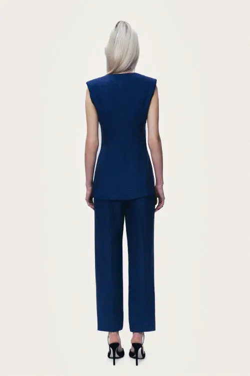 NOCTURNE Padded V-neck Vest
