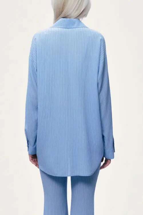 NOCTURNE Bustier-detail Shirt