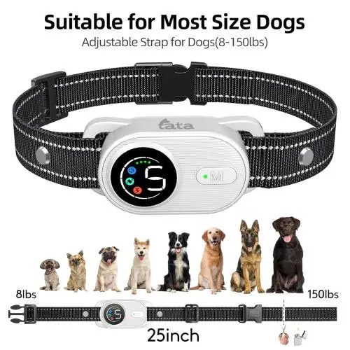 TATA Bark Sheild Pro Dog Anti Bark Collar And Remote