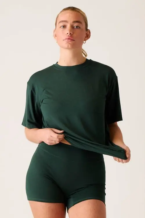 LONDRE BODYWEAR The Cool-comf Scrunch Boxer Shorts - Evergreen