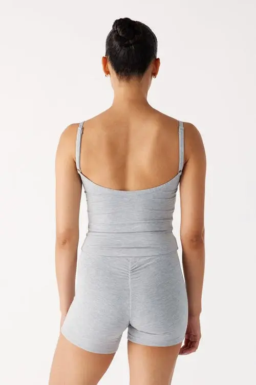 LONDRE BODYWEAR The Cool-comf Scrunch Boxer Shorts - Heather Gray