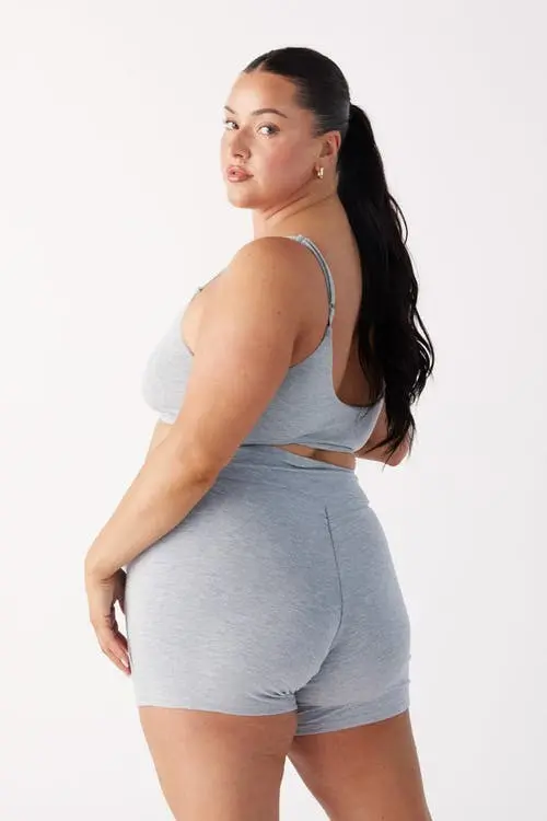 LONDRE BODYWEAR The Cool-comf Scrunch Boxer Shorts - Heather Gray