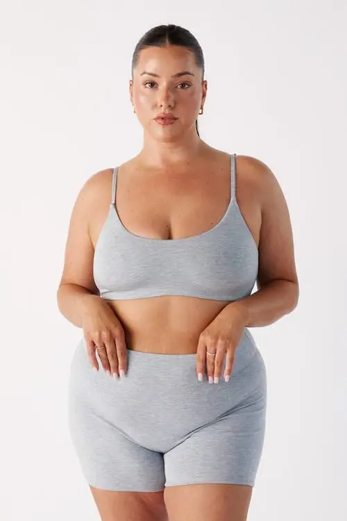 LONDRE BODYWEAR The Cool-comf Scrunch Boxer Shorts - Heather Gray