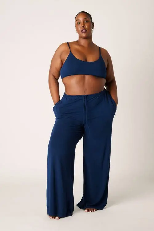 LONDRE BODYWEAR The Cool-comf Lounge Chill Pant - Soft Navy