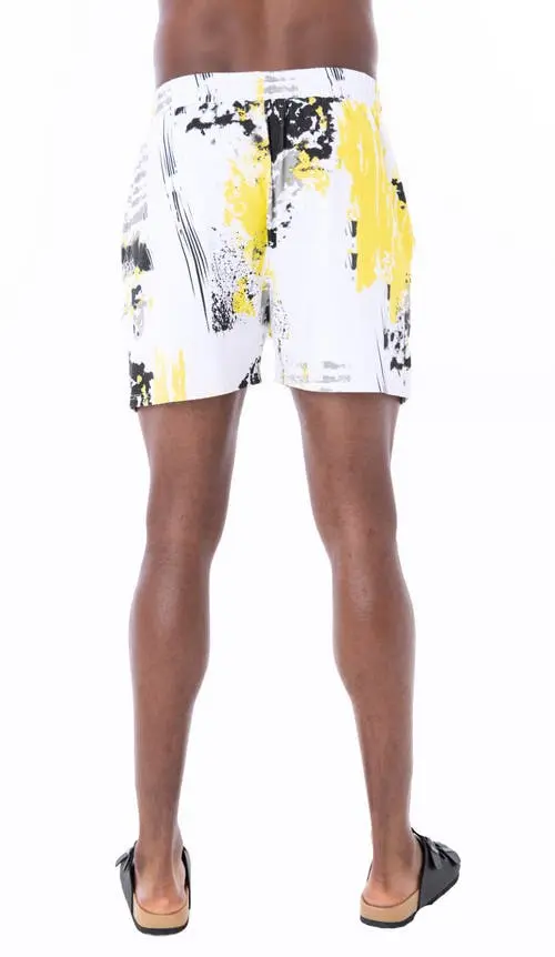 DAI MODA Unity Print Pull-on Jersey Shorts