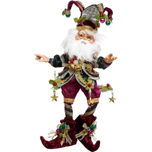 MARK ROBERTS North Pole Festivities Elf - Plum