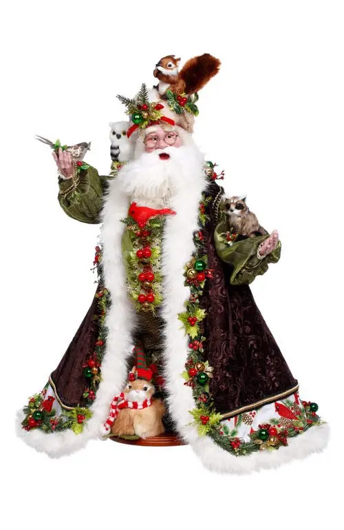 MARK ROBERTS Santa And Friends - Brown