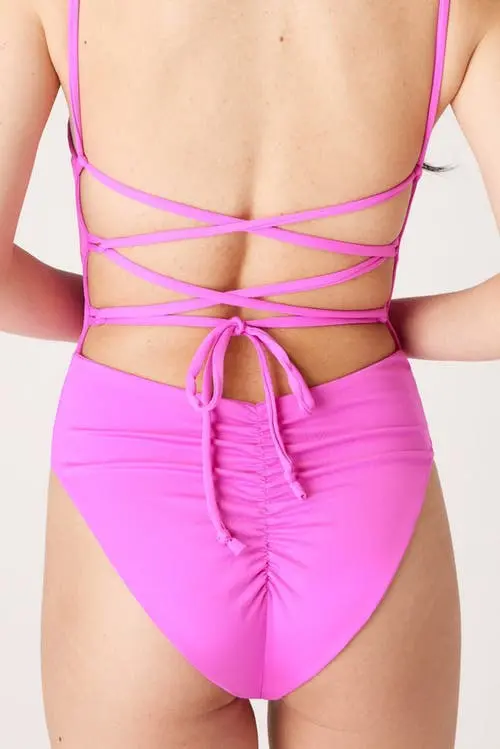 LONDRE BODYWEAR The Corset One Piece - Fuchsia