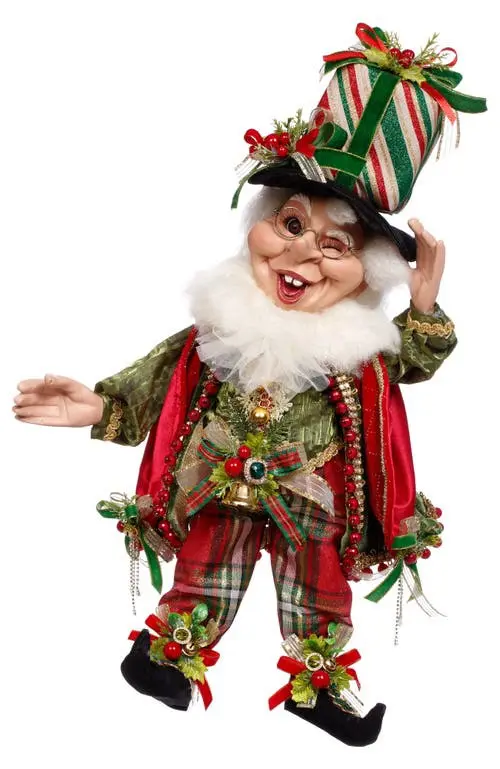 MARK ROBERTS Christmas Present Elf - Red