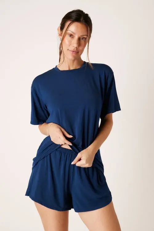 LONDRE BODYWEAR The Cool-comf Lounge T-shirt - Soft Navy