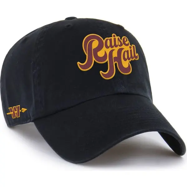 '47 Washington Commanders Raise Hail Clean Up Adjustable Hat