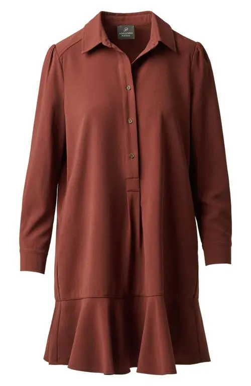Adrianna Papell Hailey Button-up Shift Shirtdress