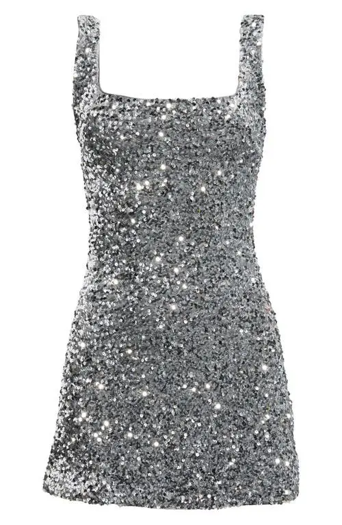 Princess Polly Miss Me Sequin Sleeveless Mini Dress