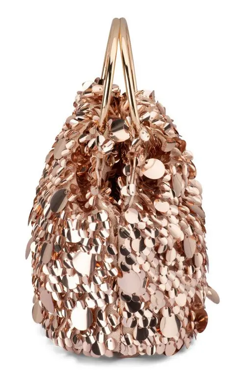 OLGA BERG Vera Sequin Top Handle Bag