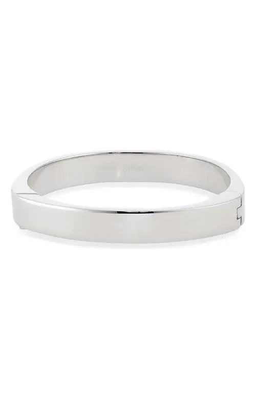 TOTEME Signature Hinged Cuff Bracelet - Silver