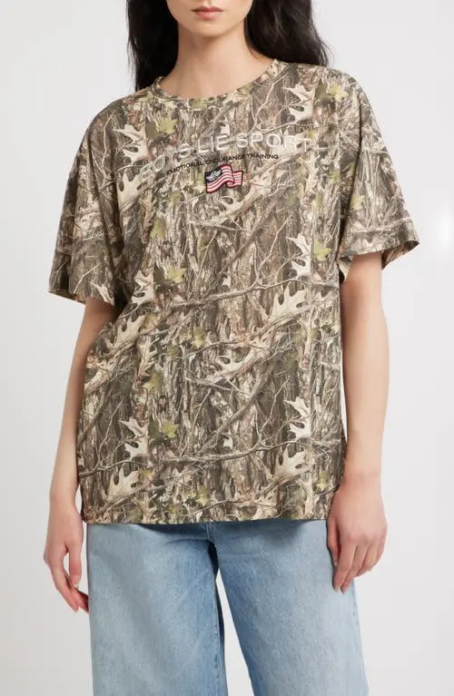BOYS LIE Sport Boyfriend Slub T-shirt - Camo
