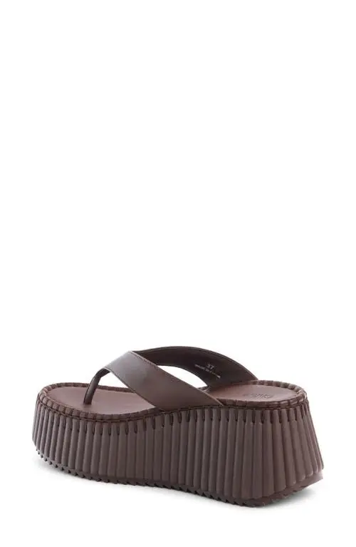 Chloé Nama Platform Wedge Sandal