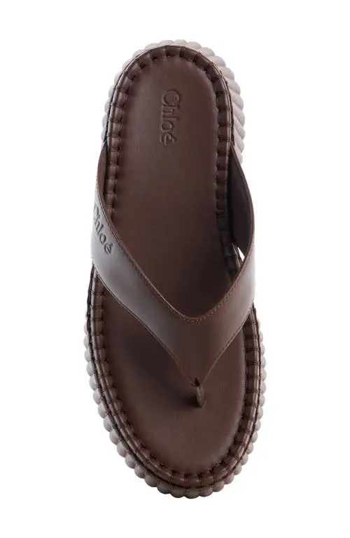 Chloé Nama Platform Wedge Sandal