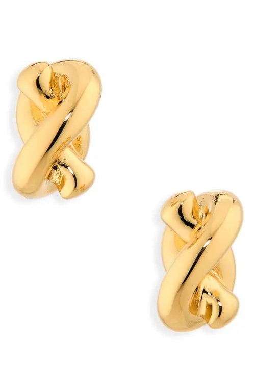 Kate Spade New York Sailor's Knot Stud Earrings - Gold