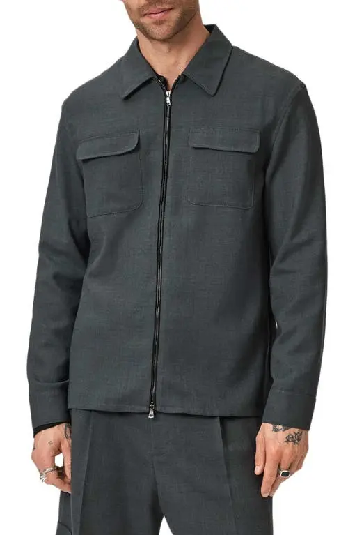 John Varvatos Julio Zip-up Shirt Jacket