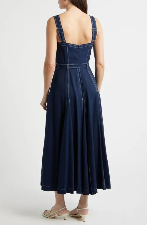 CIEBON Ariena Belted Maxi Dress