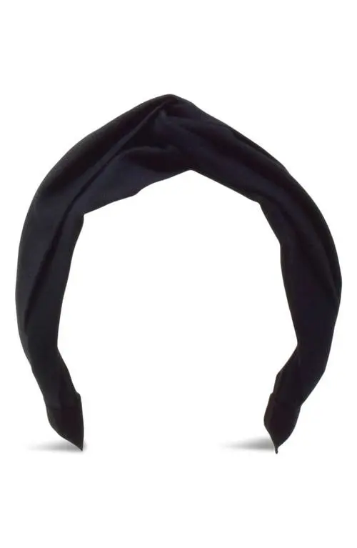 GIGI BURRIS MILLINERY Ellery Twist Headband - Black