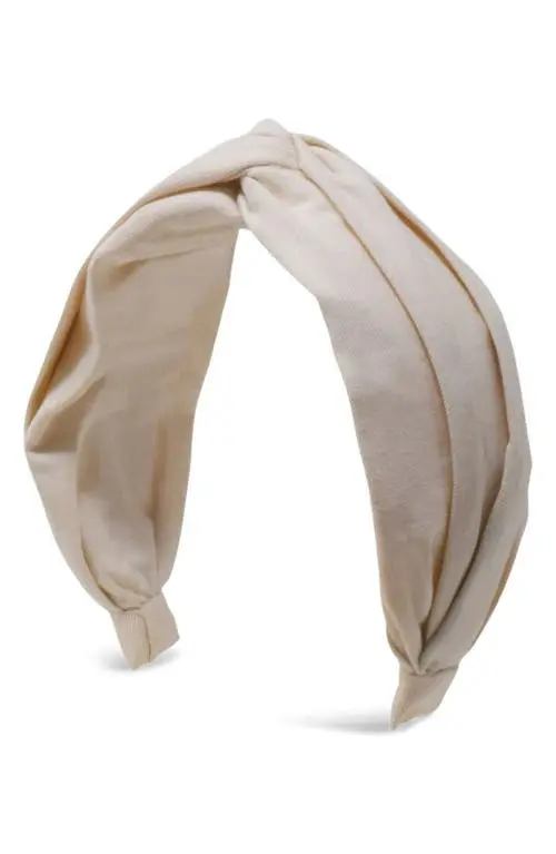 GIGI BURRIS MILLINERY Ellery Twist Headband - Canvas
