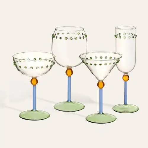 ZSA ZSA ZSU Henan Borosilicate Glass Martini Glass 6 Oz