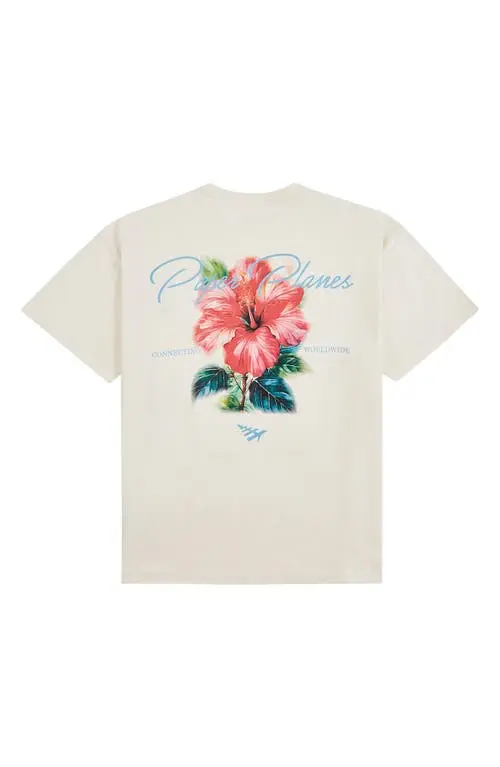 PAPER PLANES Flower Graphic T-shirt