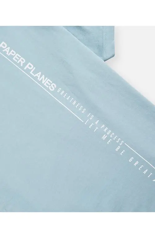 PAPER PLANES Let Me Be Great Graphic T-shirt