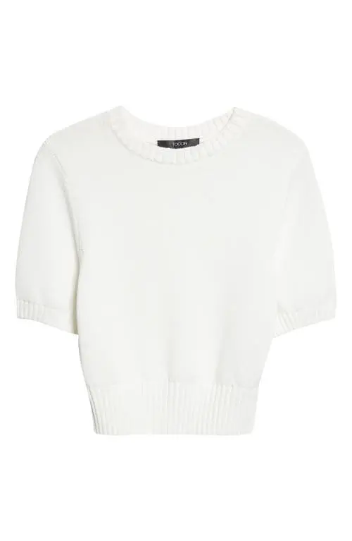 TOCCIN Elsie Short Sleeve Sweater