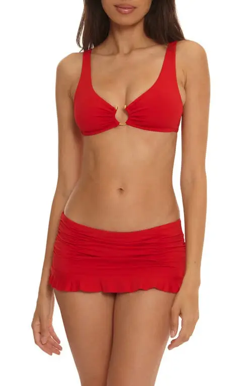 BECCA By Rebecca Virtue Color Code Bralette Bikini Top