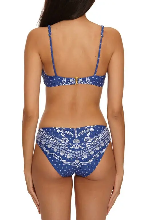 BECCA By Rebecca Virtue Seaside Ranch Halter Bikini Top