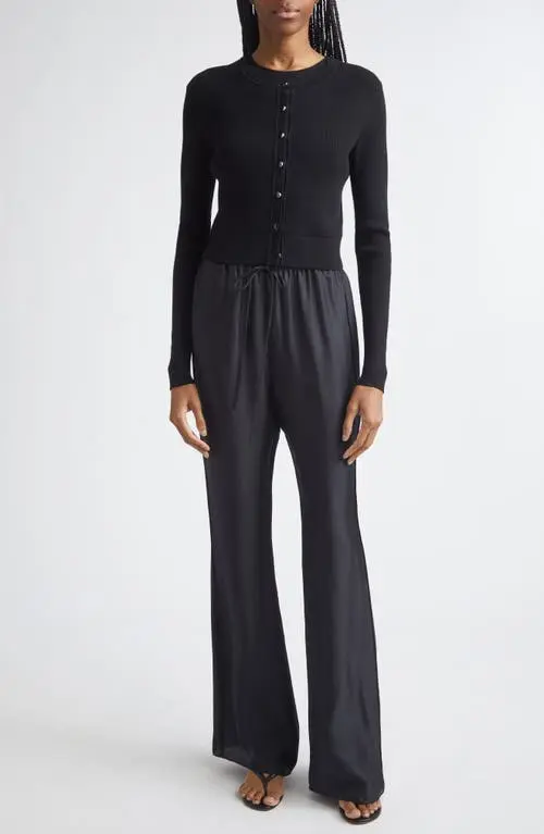 TOCCIN Zoe Crop Cardigan - Jet