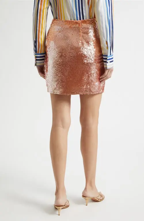 TOCCIN Dawson Sequin Miniskirt