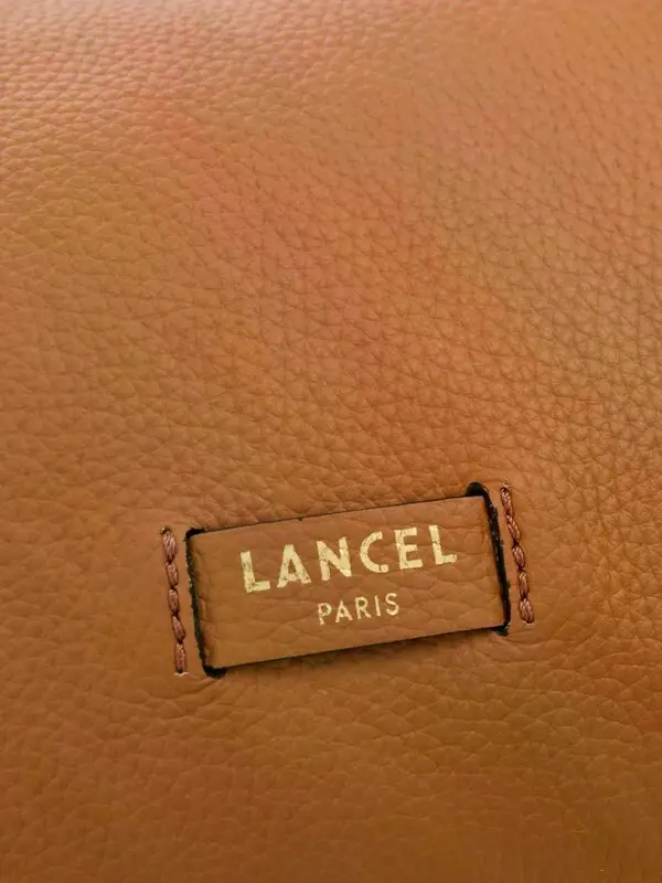 LANCEL Medium Louison Grained Leather Shoulder Bag