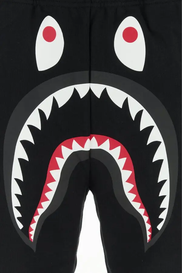 A BATHING APE Cotton Shark Joggers
