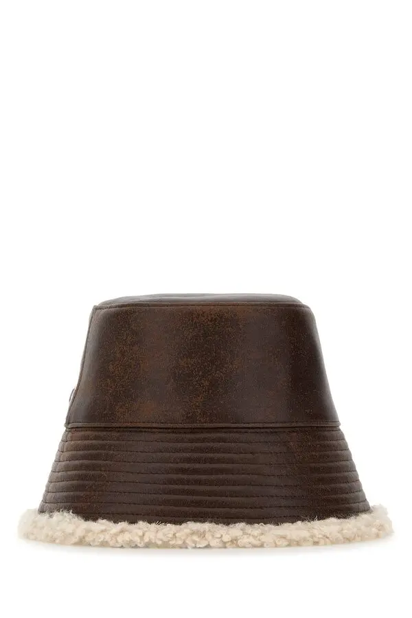 Stella McCartney Synthetic Leather Bucket Hat