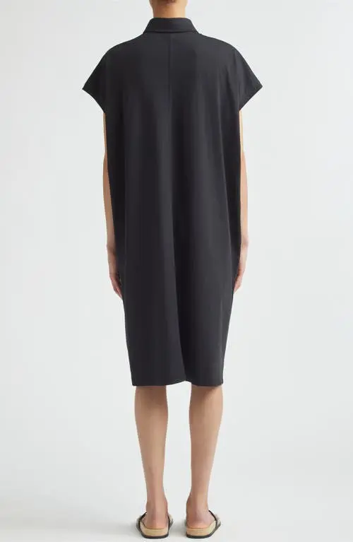 TOTEME Organic Cotton Jersey Shirtdress