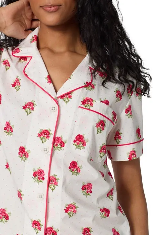 BEDHEAD PAJAMAS Print Cotton Crop Pajamas