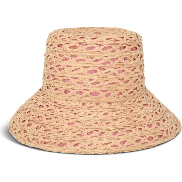 GIGI BURRIS MILLINERY Ida Packable Bucket Hat - Amaranth