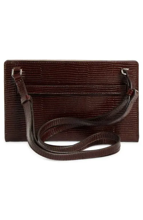 TOTEME Belted Lizard Embossed Crossbody Bag