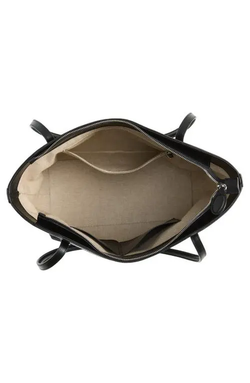 LIFFNER Midi Sprout Woven Leather Tote