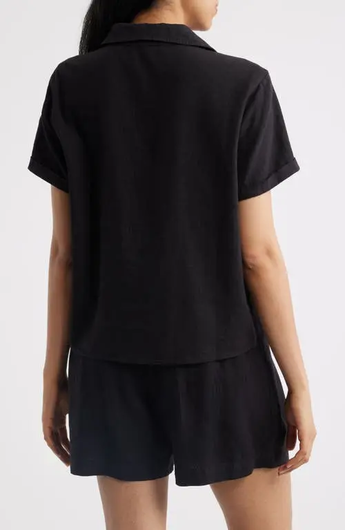 CLOTH & STONE Collared Short Sleeve Shirt