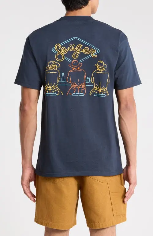 SEAGER CO Honky Tonk Cotton Graphic T-shirt