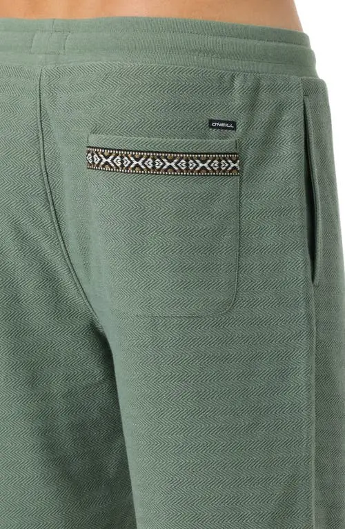 O'Neill Bavaro Herringbone Drawstring Shorts - Sage