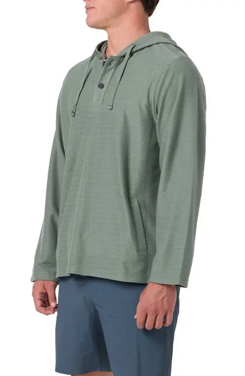 O'Neill Bavaro Cotton Blend Pullover Hoodie - Sage